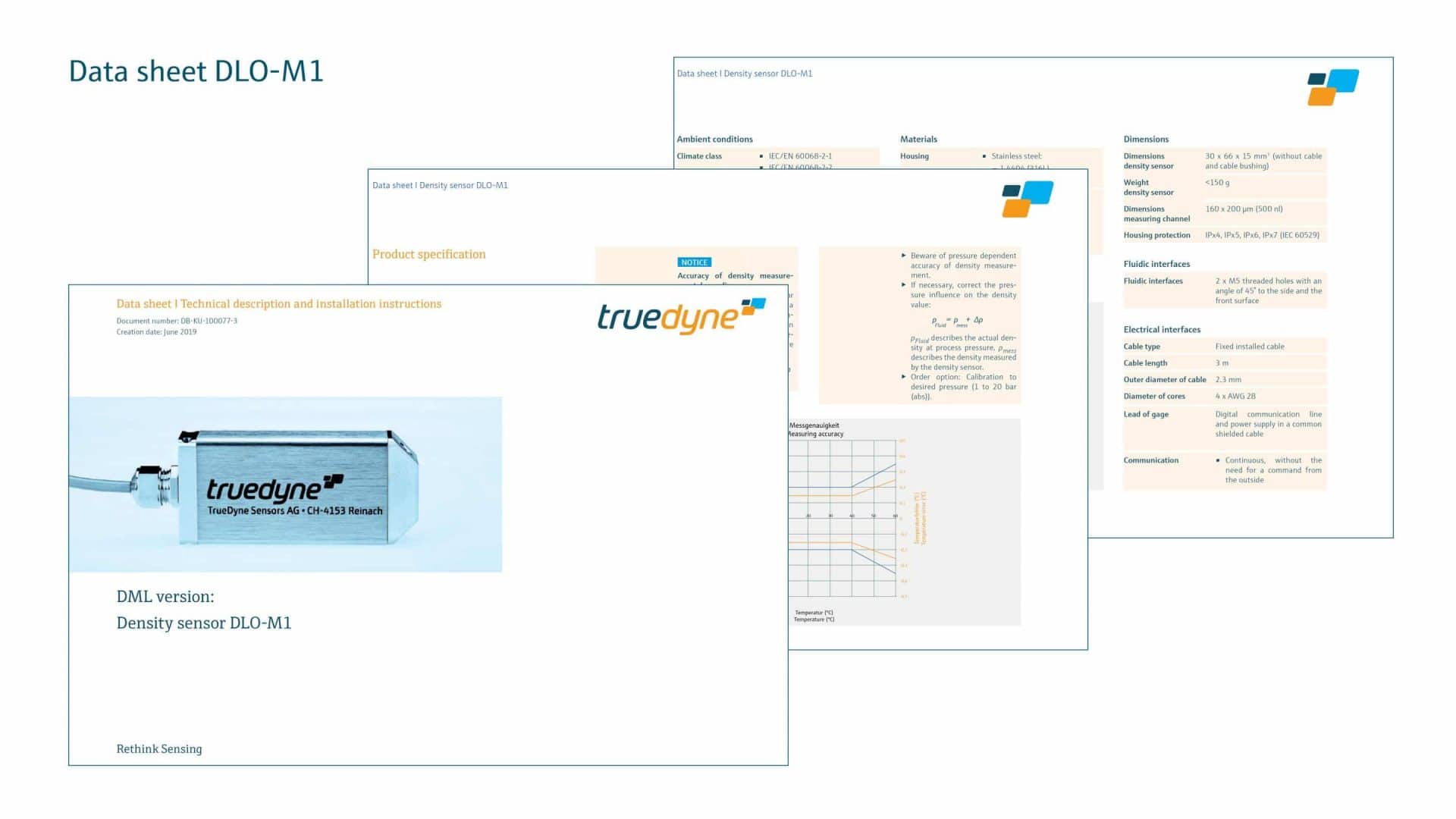TrueDyne_DLO-M1_Data sheet | TrueDyne Sensors AG