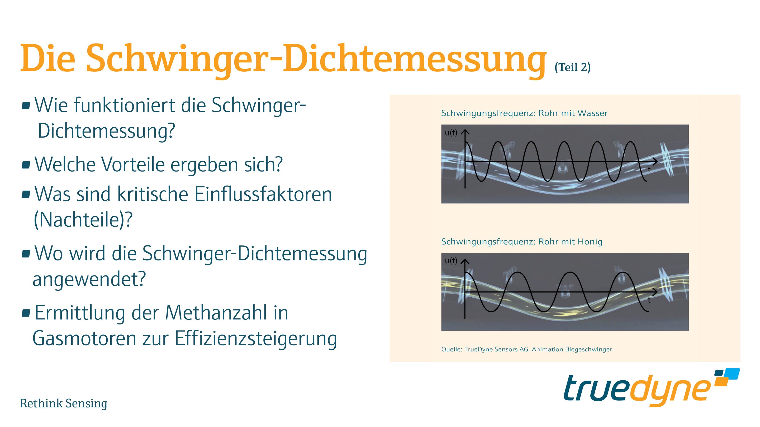 Grundlagen Dichtemessung – Teil 2 | TrueDyne Sensors AG